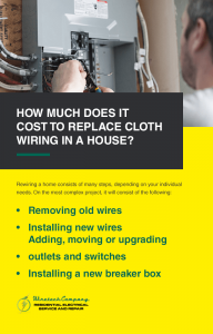What Is Cloth Wiring? - Wiretech Company | Raleigh NC